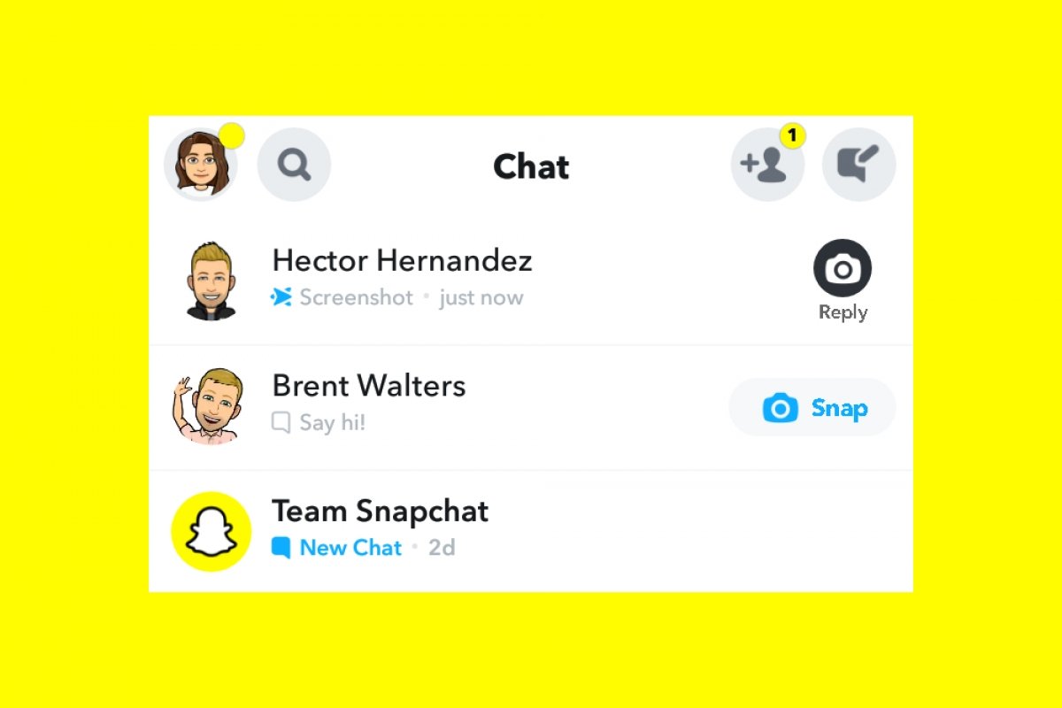 Paso a paso para crear un chat grupal en Snapchat e impulsar tu marca ...